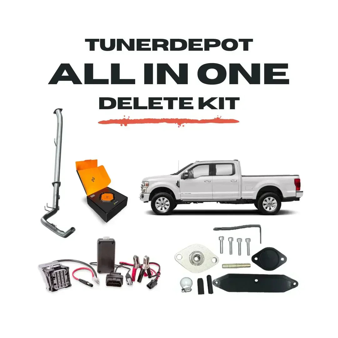 Ford Powerstroke Delete Kit | EGR, DPF, DEF Solutions by Tuner Depot ...