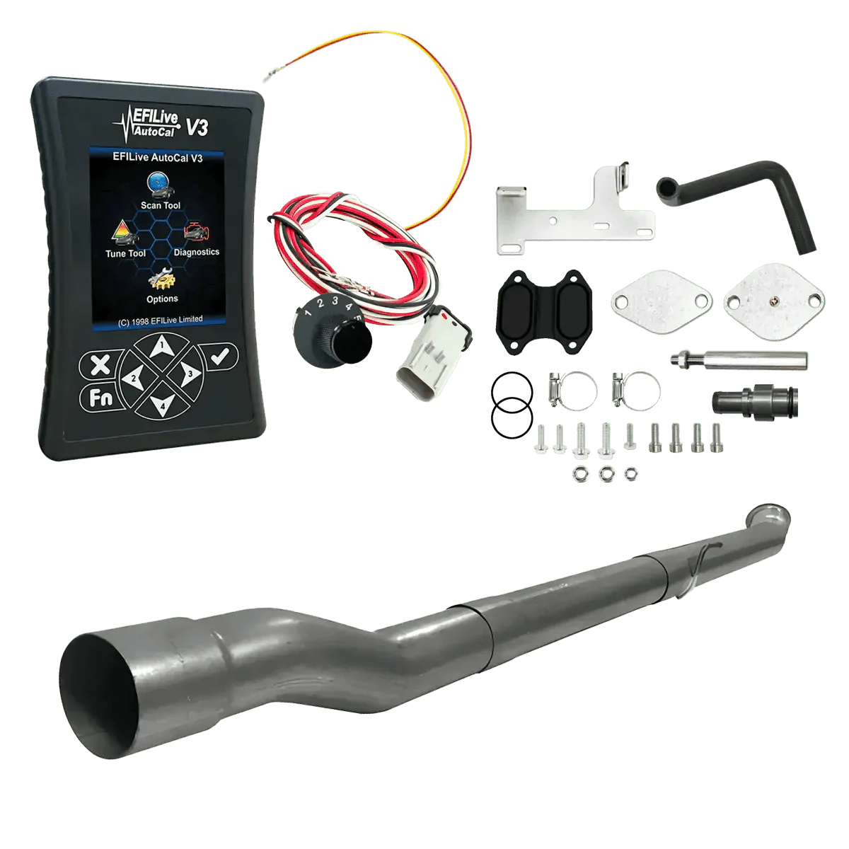 All-In-One EFI Live AutoCal V3 Kits for Dodge Ram Cummins 6.7L - Tuner ...