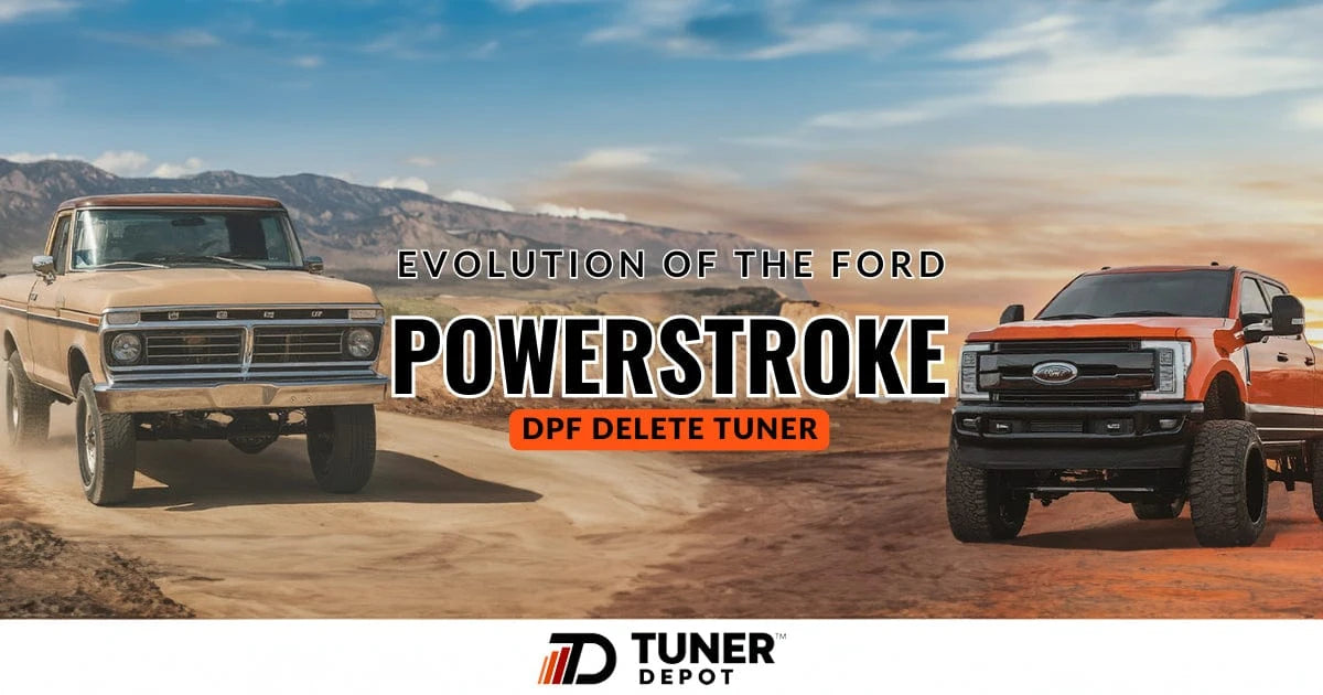 Ford Powerstroke DPF Delete Tuner - Evolution Through the Years - Tuner ...